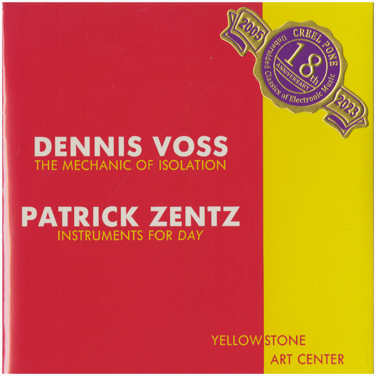[CP 281.06 CD] Patrick Zentz; Day (September 1, 1985) – Alpha State NYC