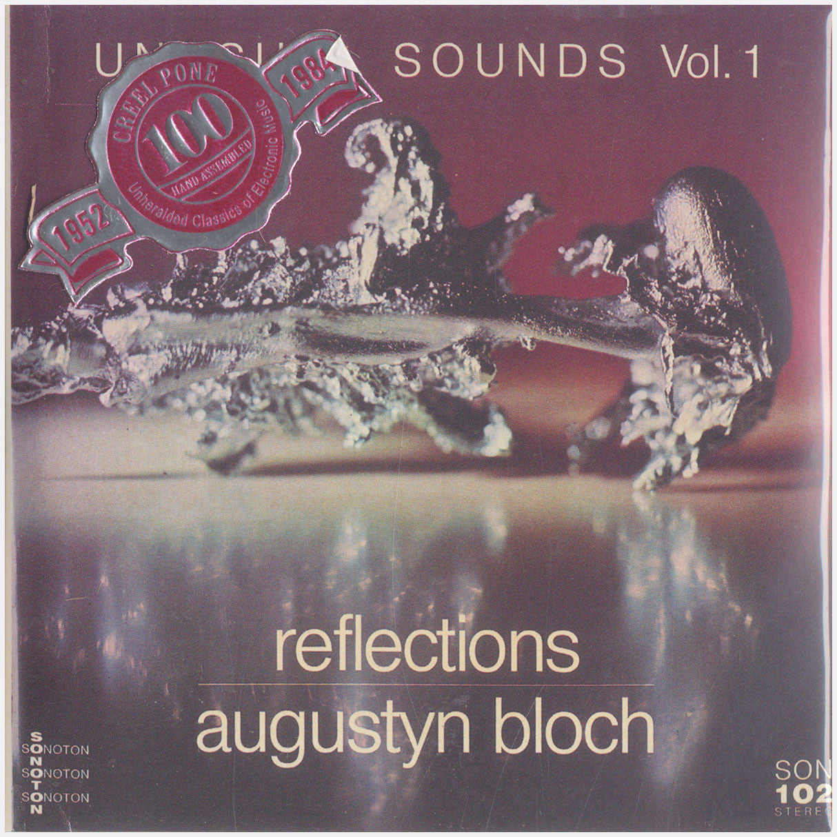[CP 180-181 CD] Augustyn Bloch; Unusual Sounds: Reflections, The Brain – Alpha State NYC